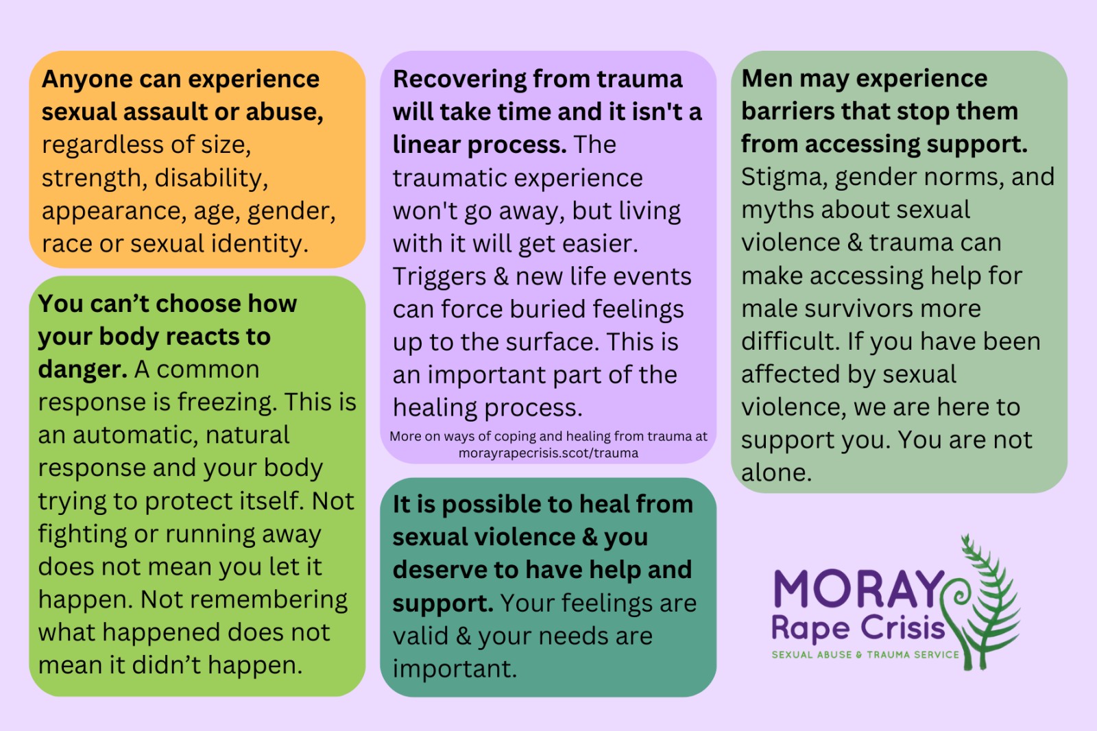 Moray Rape Crisis | Support for Male Survivors